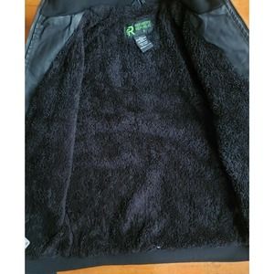 Refinery Republic | Jackets & Coats | Refinery Republic Black Faux ...